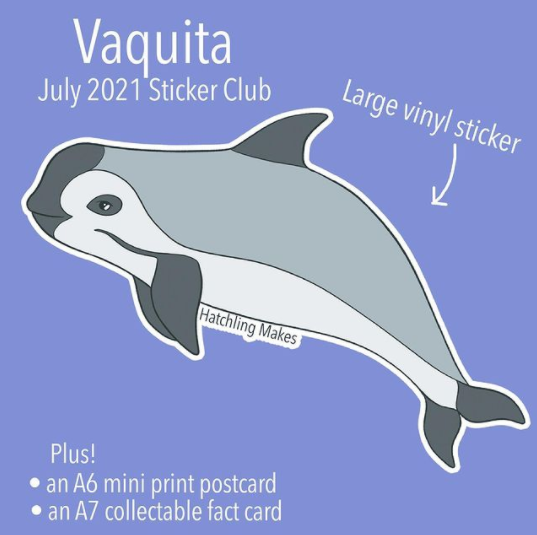 Vaquita sticker packs! – Hatchling Makes